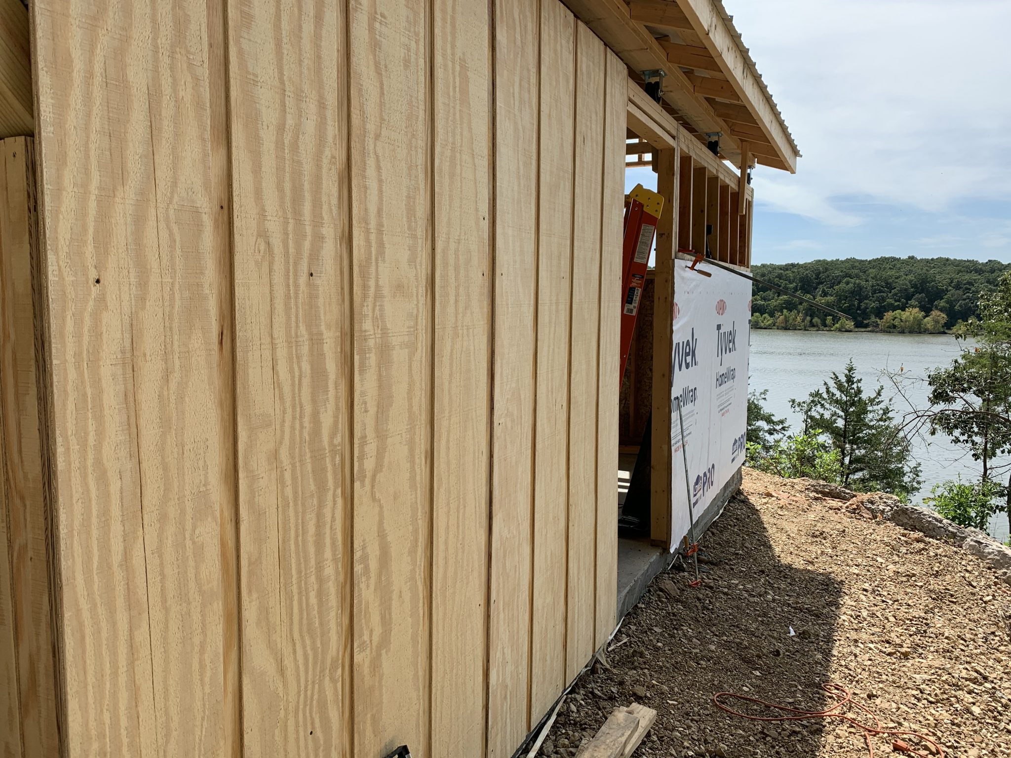 Sheathing, Tyvek, siding and wall “flaps”