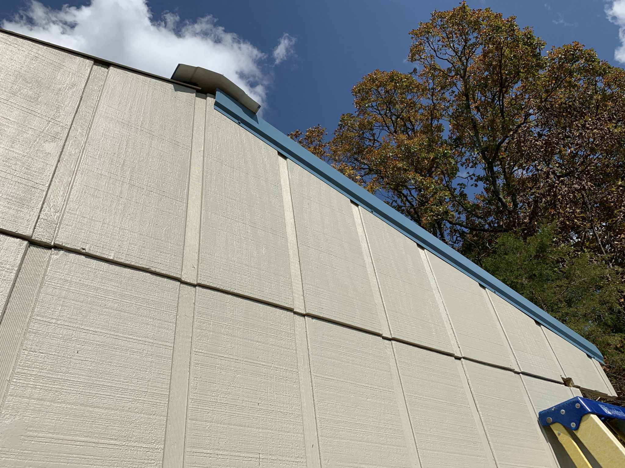 Roof Peak Trim, Window Boxes and Brush Stripping